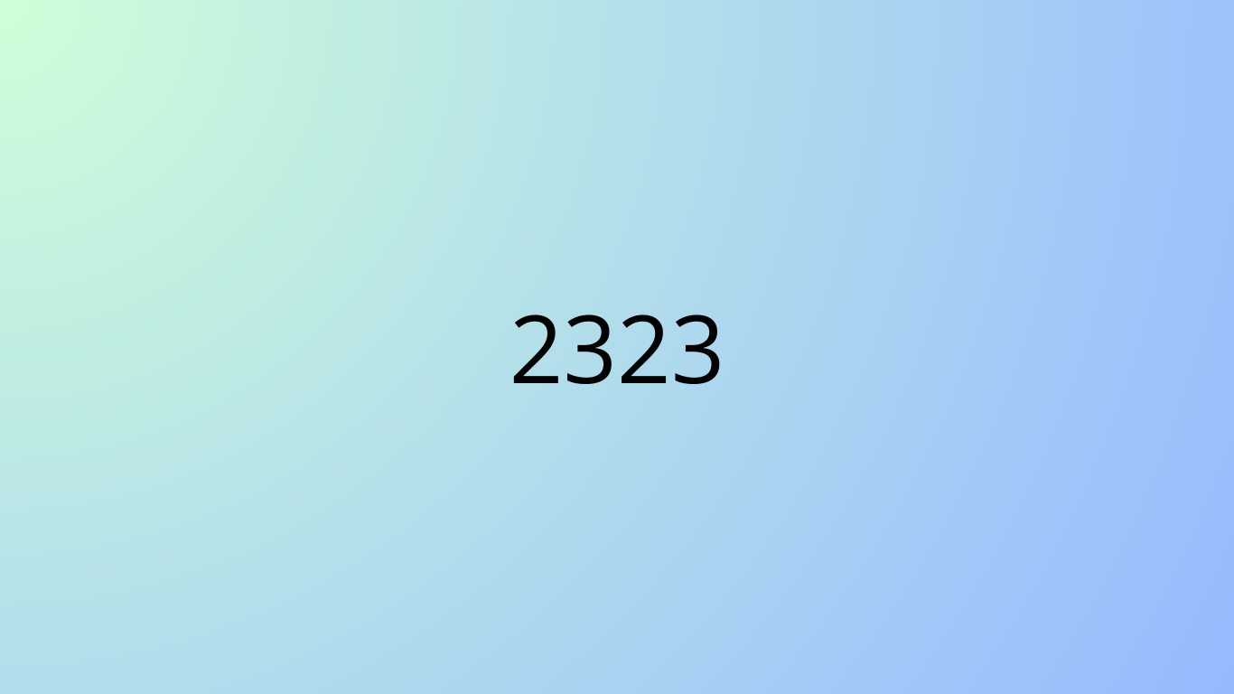 Dit is de betekenis van engelen getal 2323 - Huizen en Tuinen